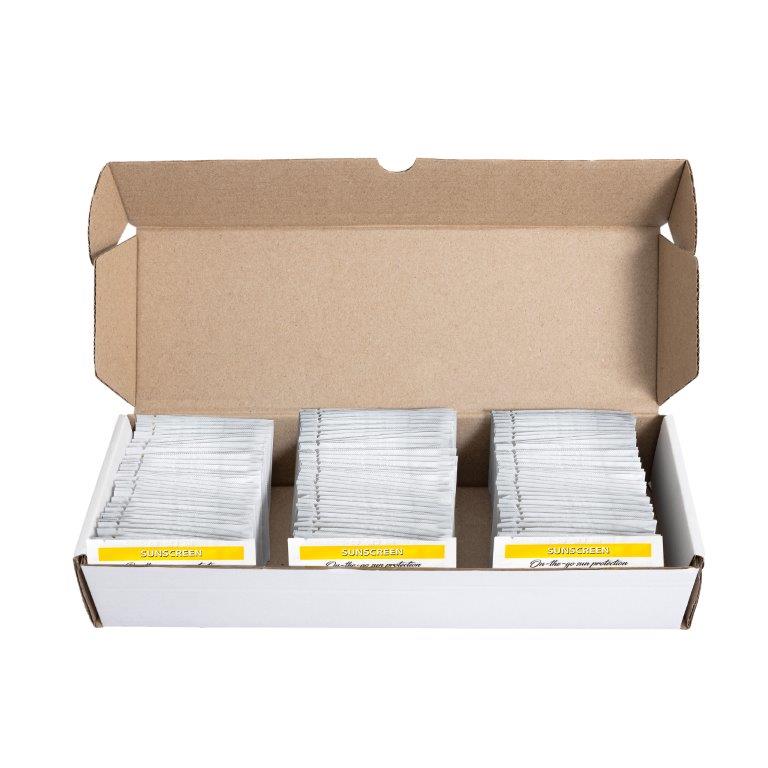 Minimals SPF50+ Sunscreen Lotion Sachets - 100 per box (8mls each)